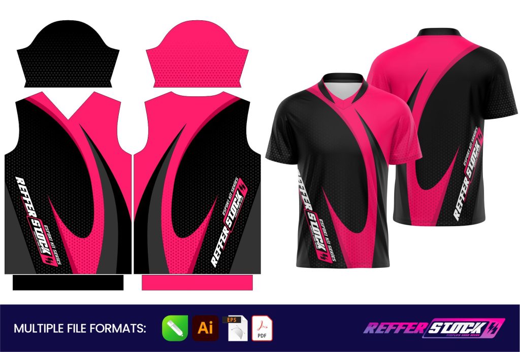 Short Sleeve Esport Jersey Design | RS8 - Refferstock